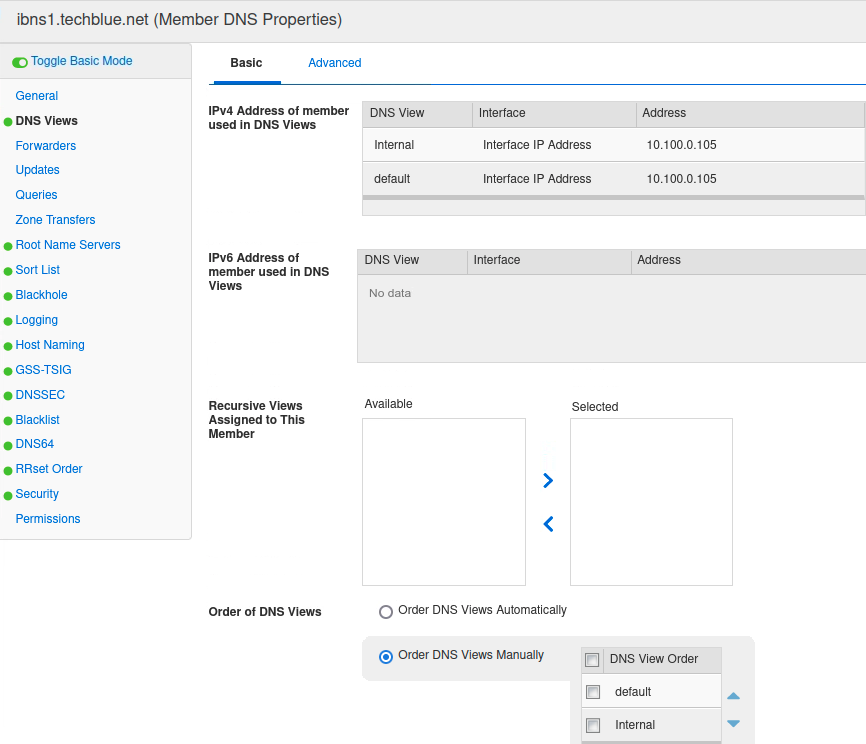 Troubleshooting DNS views in NIOS (3523)